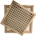 Cape Cod Air Grilles Solid Hardwood Eggcrate Style Flush Mount Floor ...