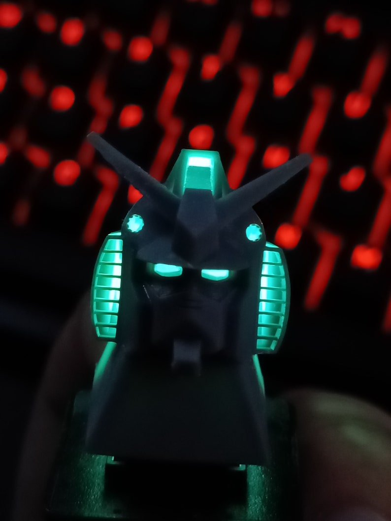 Gundam Robot Head Keycap (STL File) - Etsy