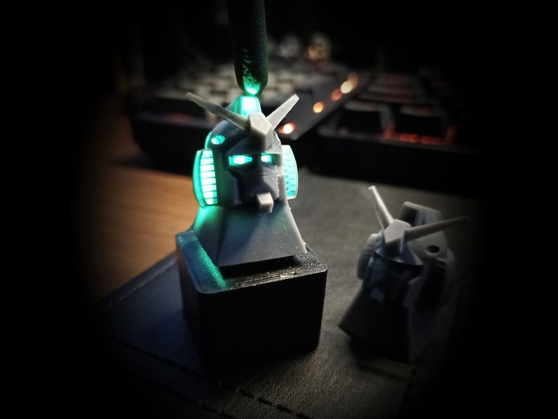 Gundam Robot Head Keycap (STL File) - Etsy