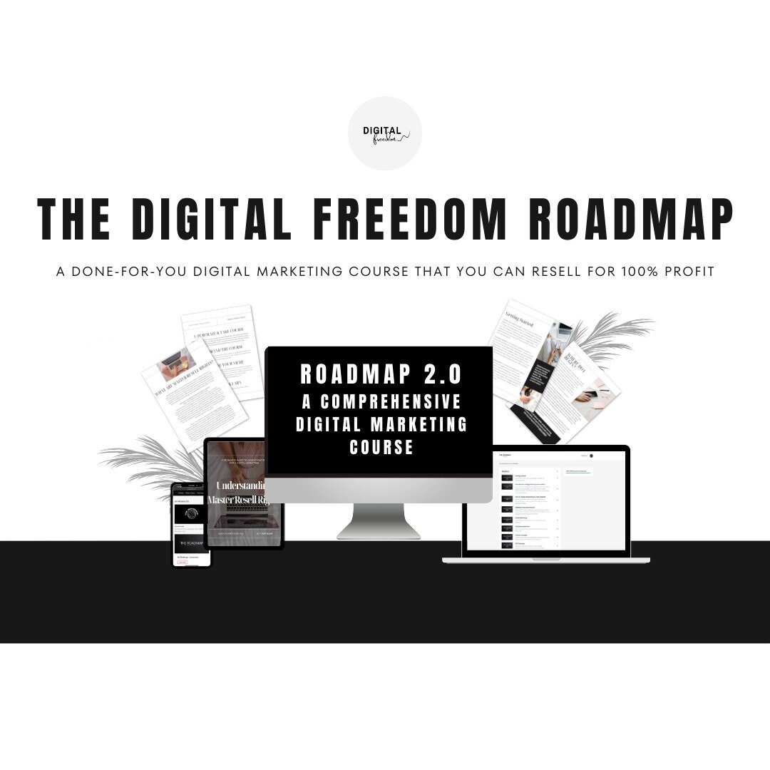 The Roadmap 2.0 Digital Marketing Course - Etsy
