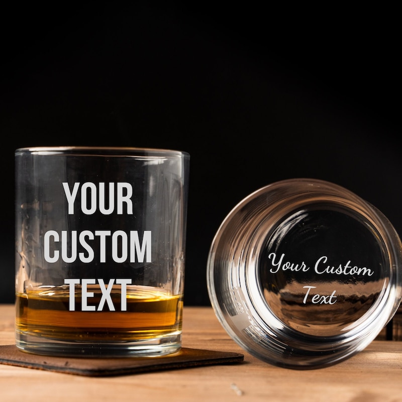Personalized Rocks Glasses - Etsy