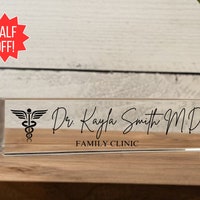 Desk Name Plate, Doctor Desk Sign, Healthcare Worker Gift, Medical Gift ...
