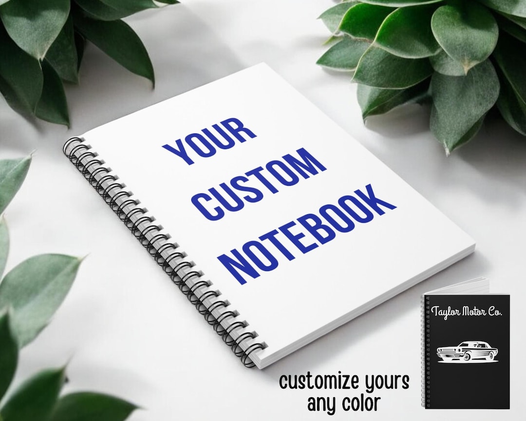 Customized Notebook, Custom Logo Notebook, Design Your Notebook, Teen ...