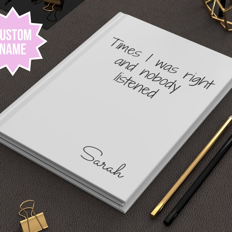 Funny Notebooks - Etsy