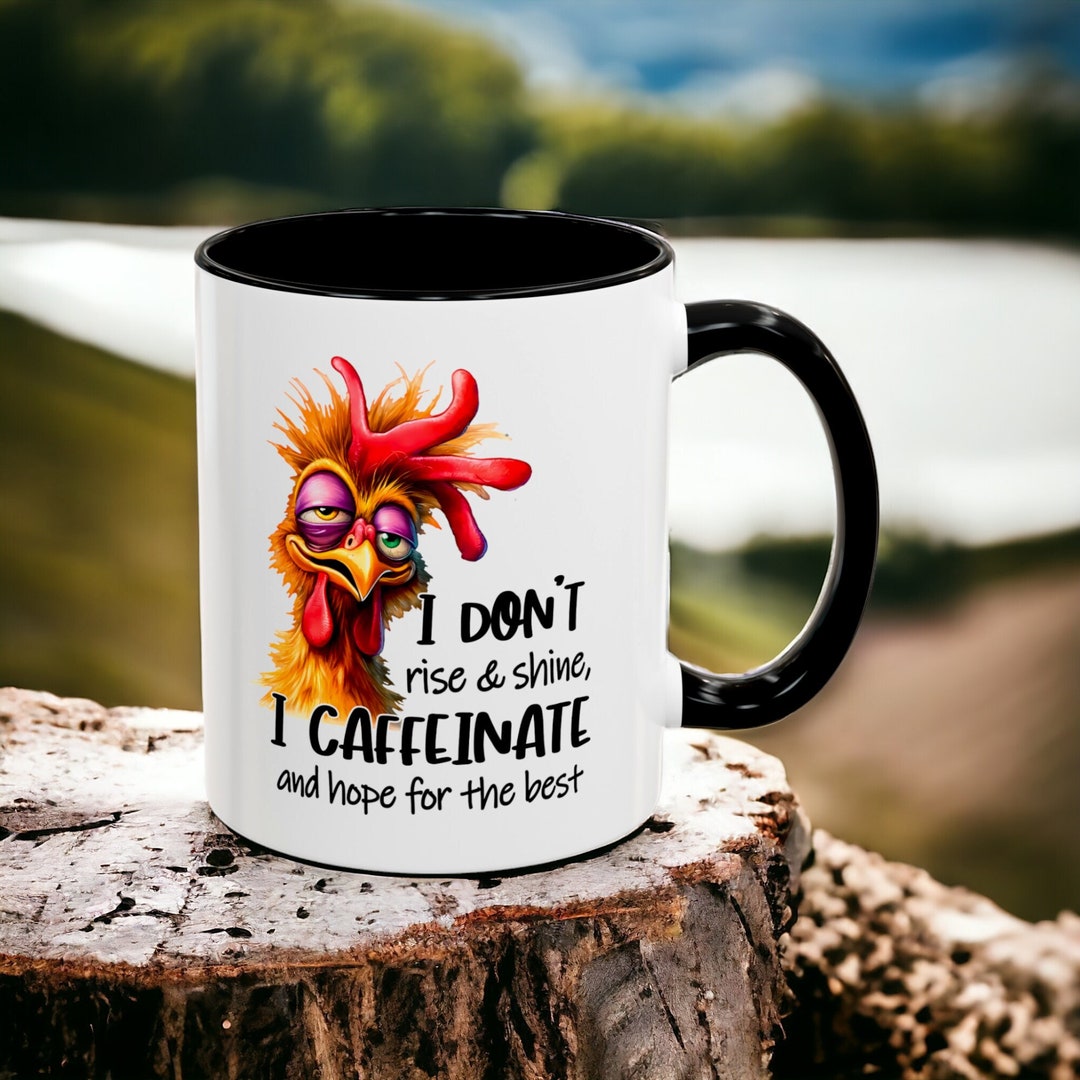 Funny Chicken Mug, Chicken Lover Gifts, Funny Mugs, Funny Coffee Mug ...