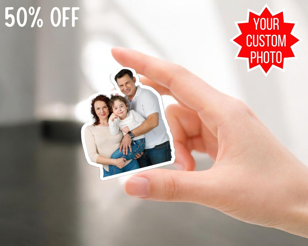 Custom Photo Sticker, Personalized Sticker, Custom Stickers, Water ...