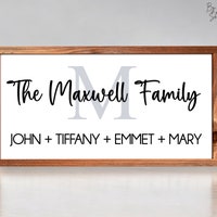 Family Name Plaque - Etsy