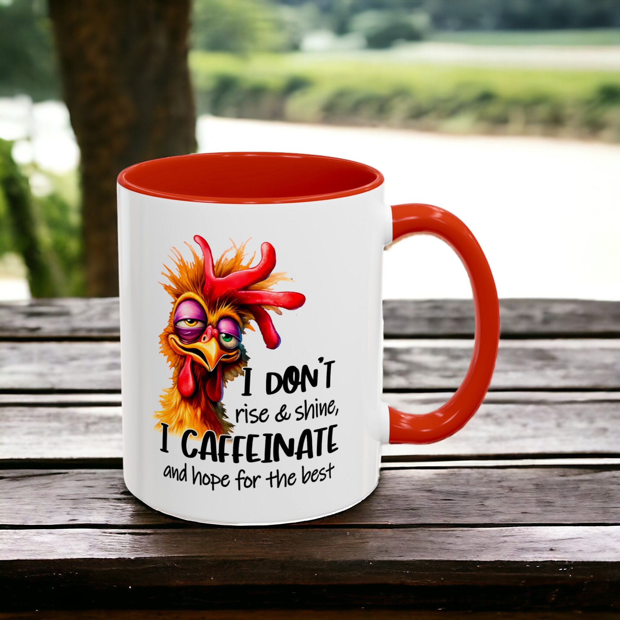 Funny Chicken Mug, Chicken Lover Gifts, Funny Mugs, Funny Coffee Mug ...