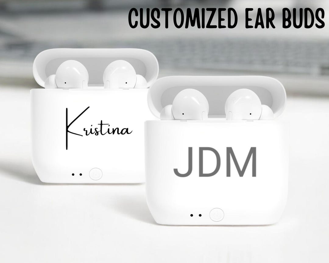 Custom Wireless Earbuds, Personalized Wireless Earbuds, Personalized ...