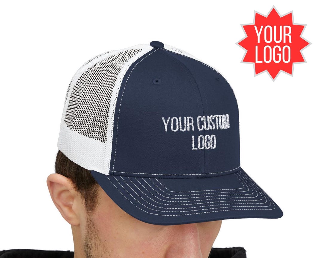 Custom Logo Snapback Trucker Cap, Logo Hats, Business Merch, Gift ...