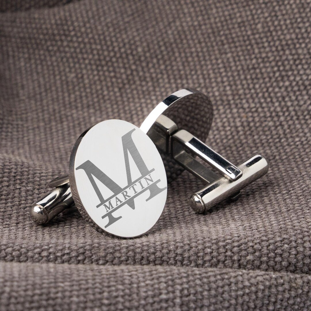 Cufflinks for Men Groomsmen Gifts Personalized Cufflinks Custom ...