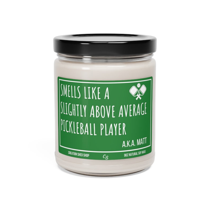 Pickleball Candle, Gift for Pickleball Player, Funny Pickleball Gift ...