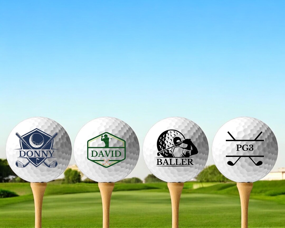 Custom Golf Balls, Multiple Design Golf Balls, Custom Text Golf Balls ...