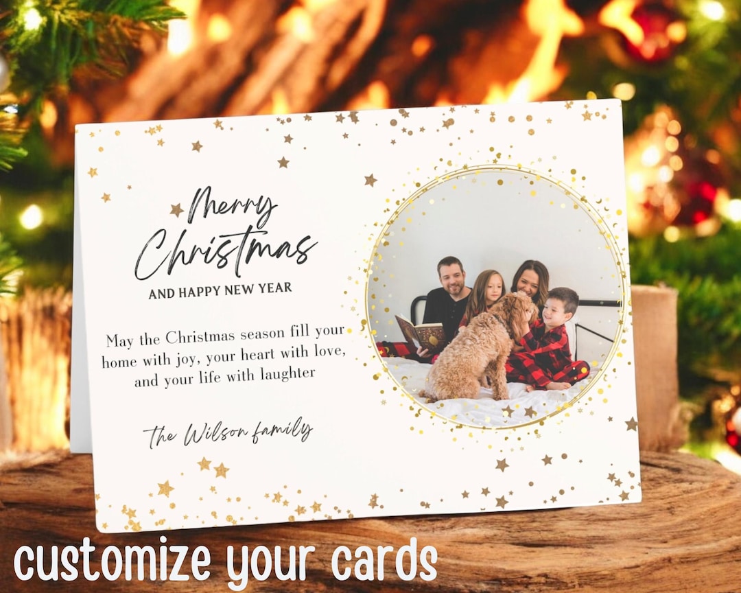 Custom Christmas Cards, Personalized Christmas Cards, Photo Christmas ...