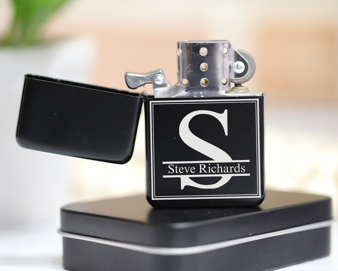 Personalized Lighters for Men, Engraved Lighters, Groomsmen Gifts ...