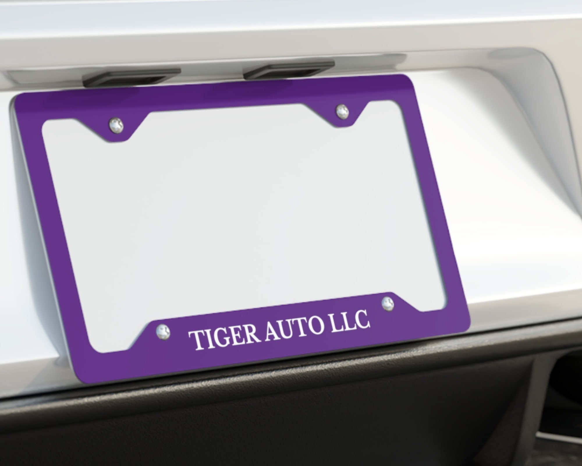Customized Heavy Duty License Plate Frame, Custom License Metal Frame ...