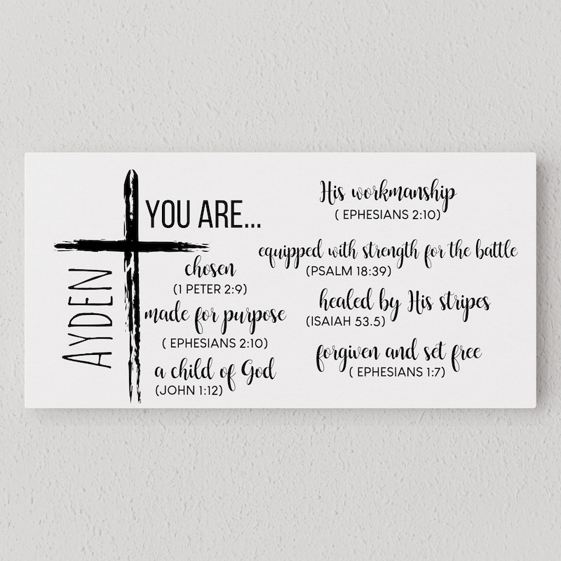 Christian Boys Decor - Etsy