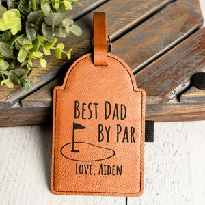 Fathers Day Gift Golf, Best Dad by Par, First Fathers Day, Personalized ...