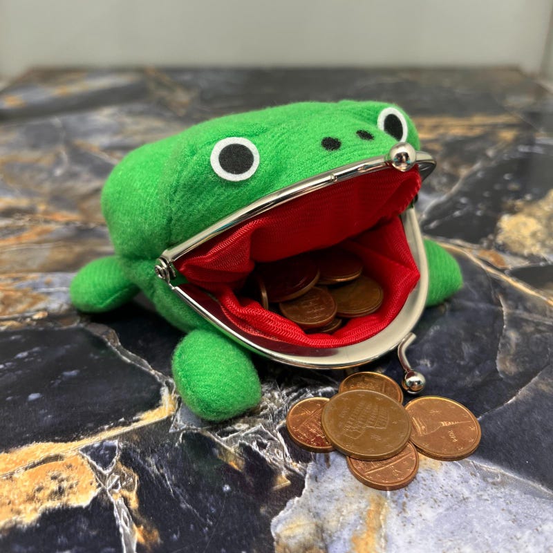 Naruto Frog Wallet - Etsy