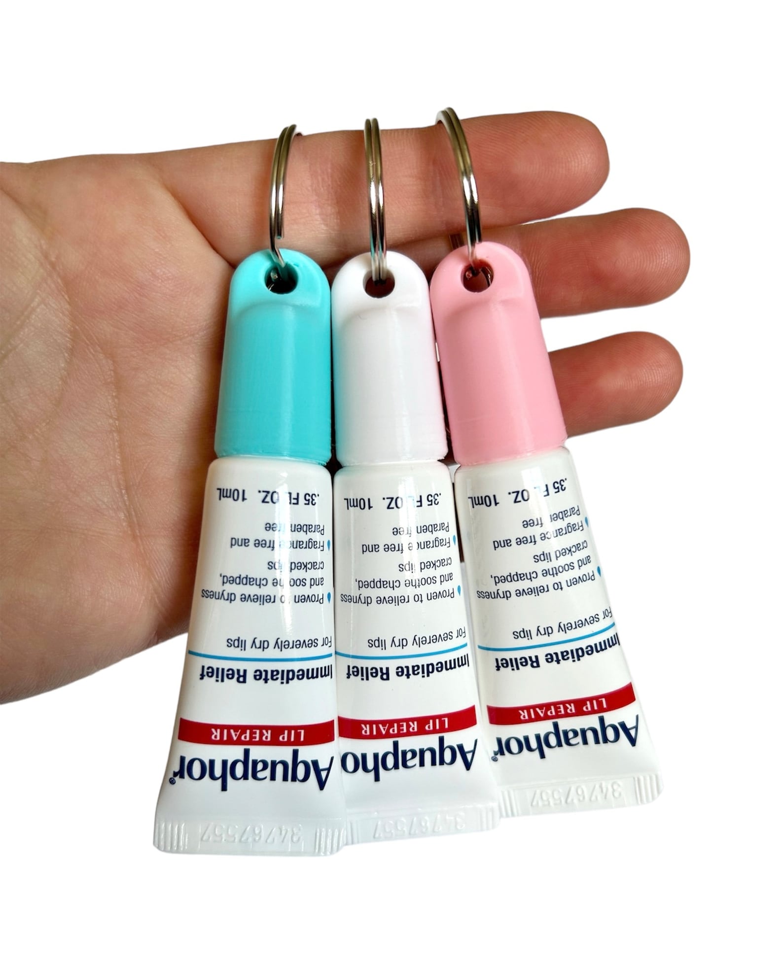 Aquaphor Keychain Replacement Cap - Aquaphor Holder - Cute Lip Balm ...