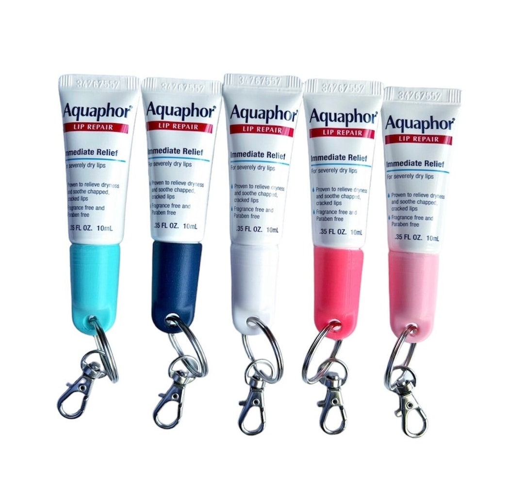 Aquaphor Keychain Replacement Cap - Aquaphor Holder - Cute Lip Balm ...