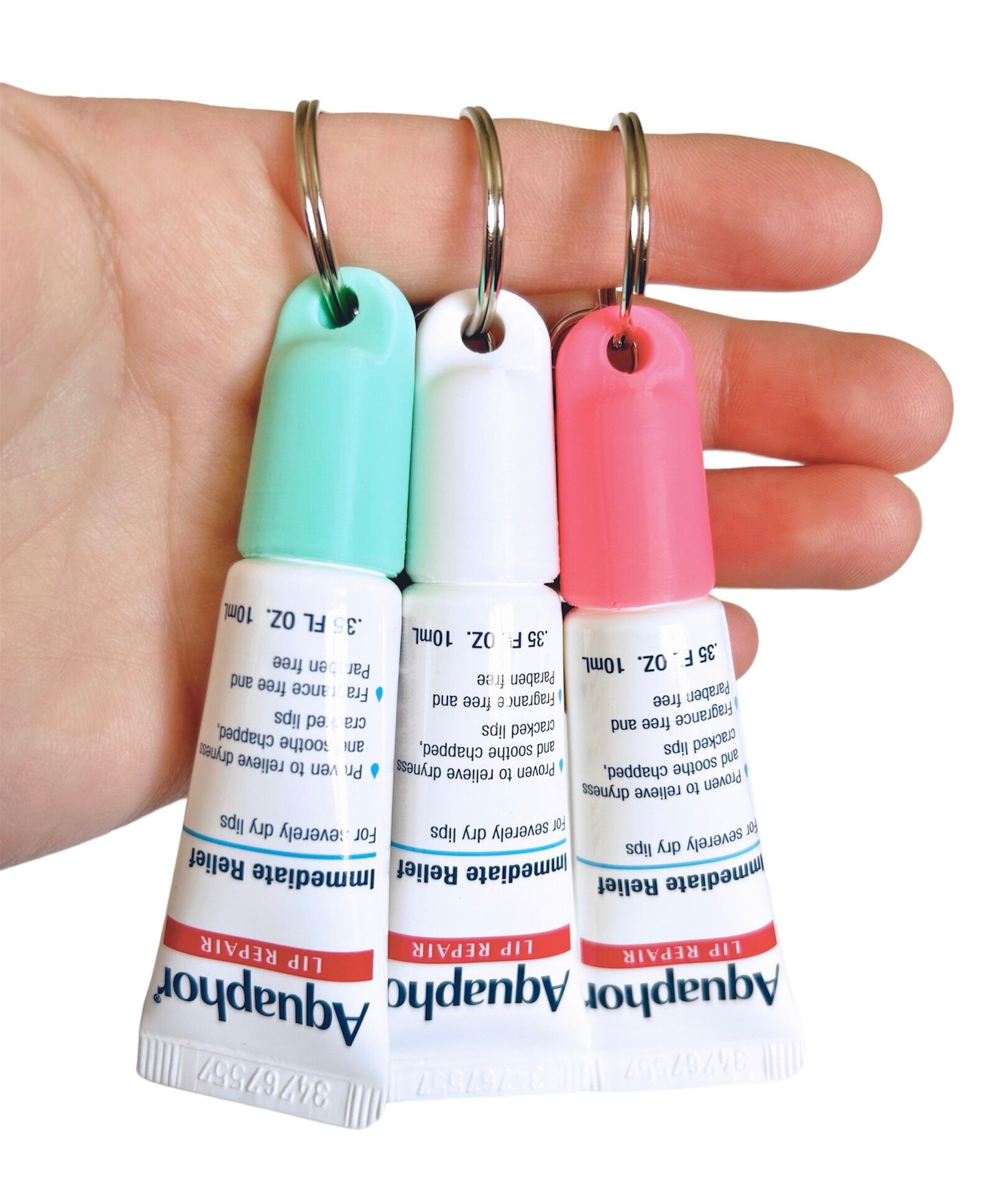 Aquaphor Keychain Replacement Cap - Aquaphor Holder - Cute Lip Balm ...