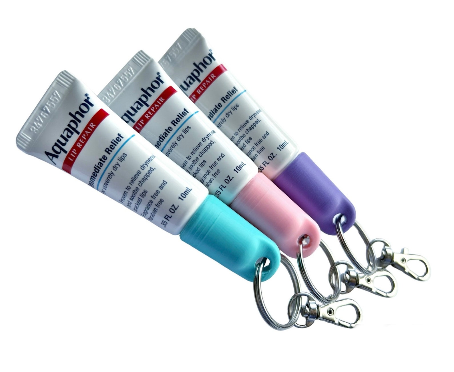 Aquaphor Keychain Replacement Cap - Aquaphor Holder - Cute Lip Balm ...