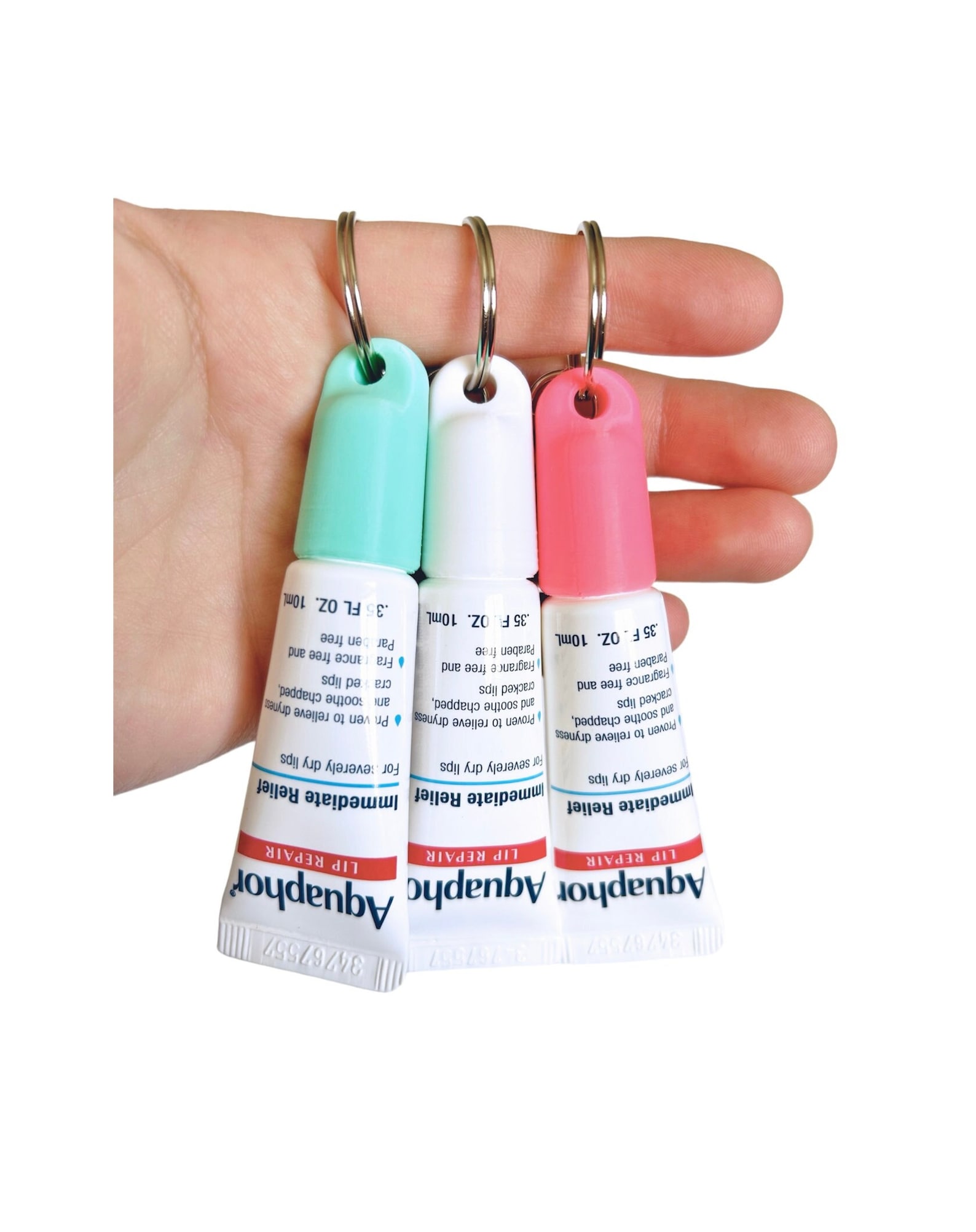 Aquaphor Keychain Replacement Cap - Aquaphor Holder - Cute Lip Balm ...
