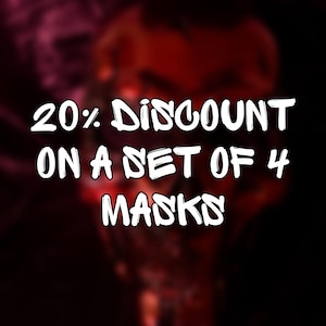 Devils Night Mask (booktok / Penelope Douglas) - Etsy