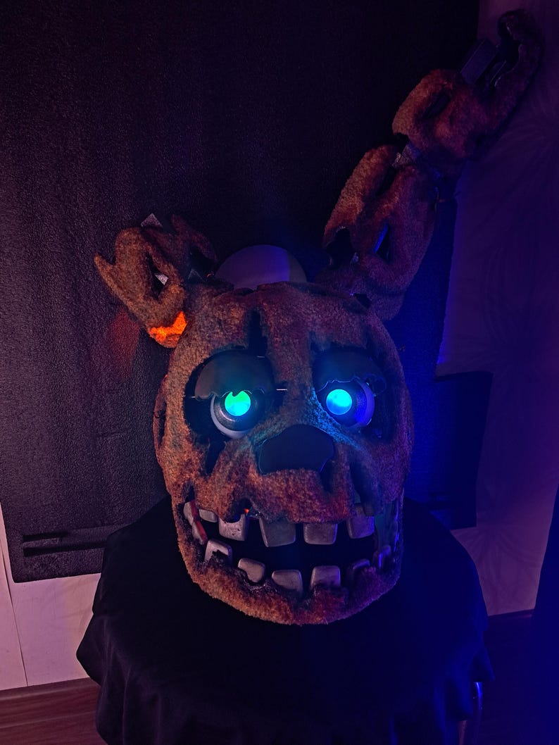 Springtrap Animatronic Cosplay Helmet Fnaf / Five Nights at Freddys ...