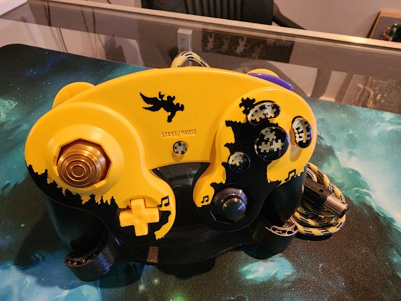 Custom Banjo Kazooie Gamecube Controller - Etsy