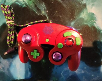 BLEMISHED, READ - Custom Painted Super Mario Sunshine Gamecube ...
