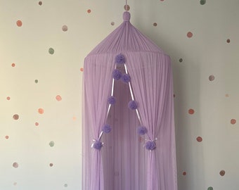 Unmellow Yellow Canopy, Nursery Crib Canopy, Mosquito Canopy, Yellow ...