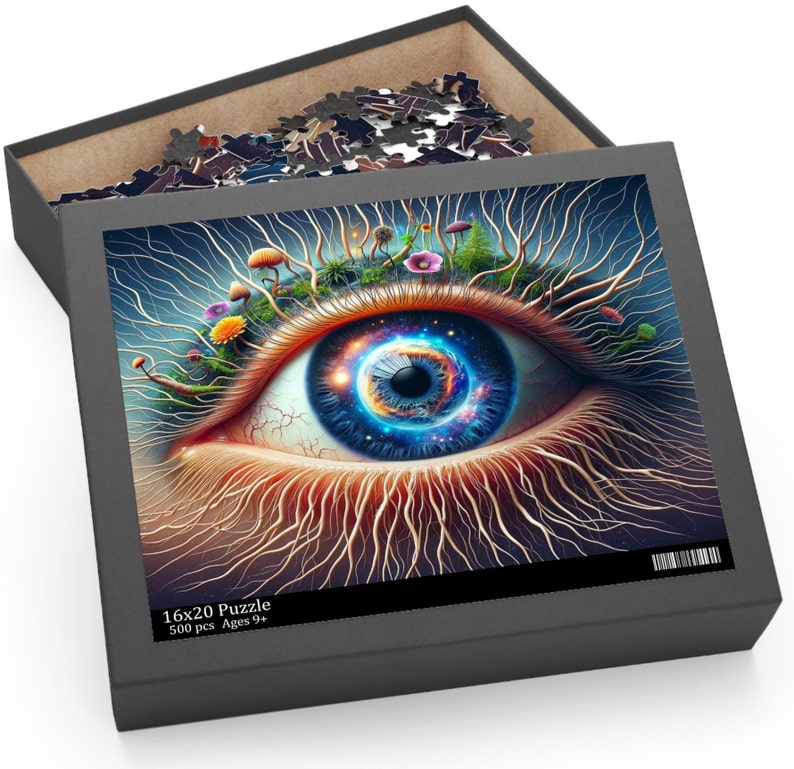 The Universal Eye 2 Puzzle 120, 252, 500-piece: Eye Puzzle Gift, Eye ...