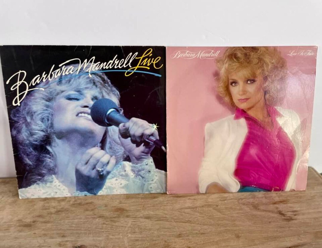 Barbara Mandrell Vinyl Record Albums: 80s Classic Country - LIVE & Love ...