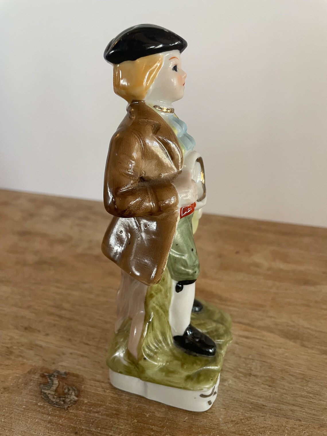 Vintage Colonial Porcelain Man, Porcelain Collectibles, Colonial ...