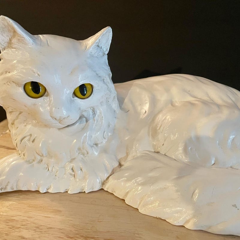 Large Statue Cat - Etsy