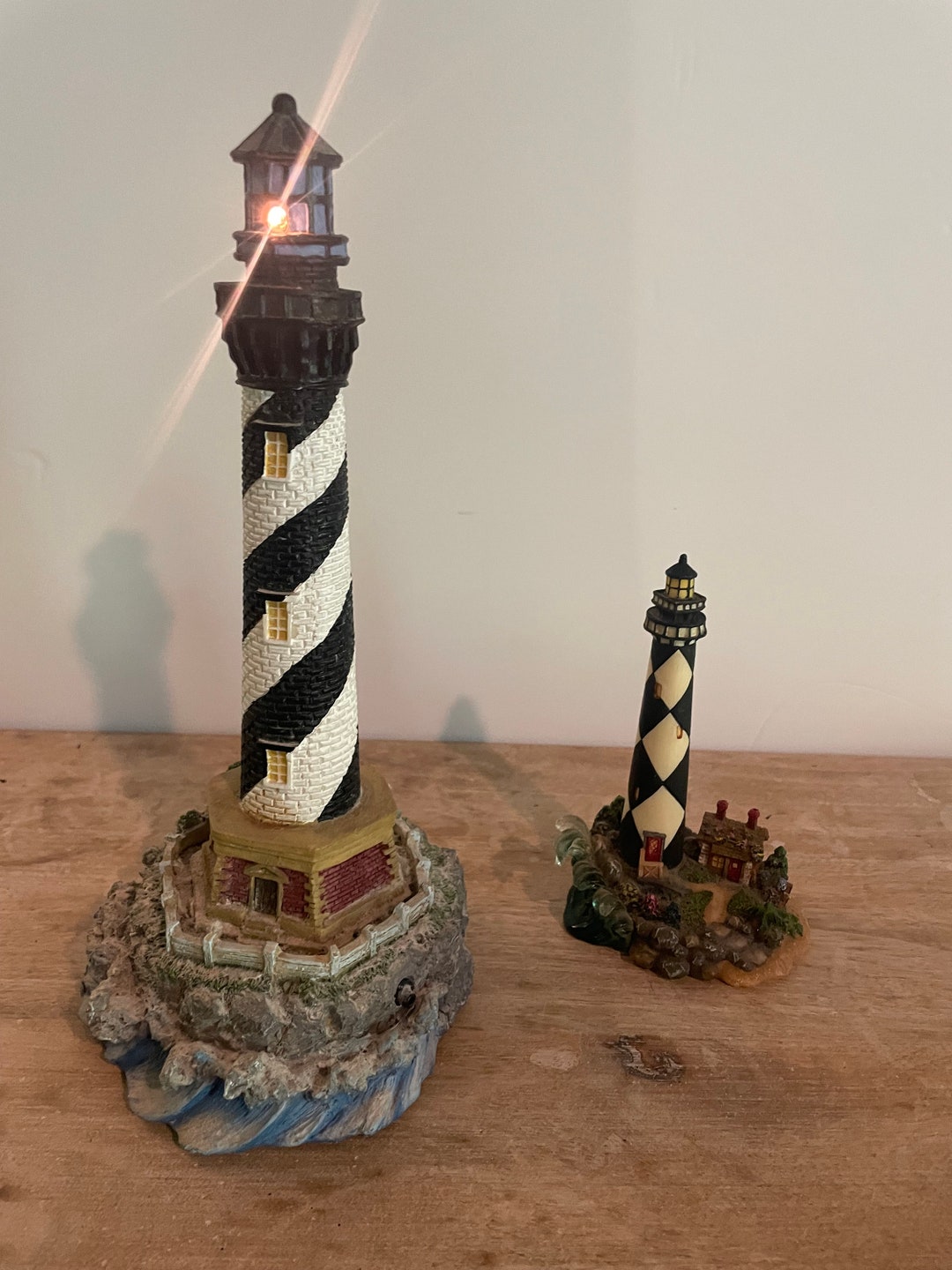 Cape Hatteras Lighthouse With Flashing Fog Light, Sound Effects of ...