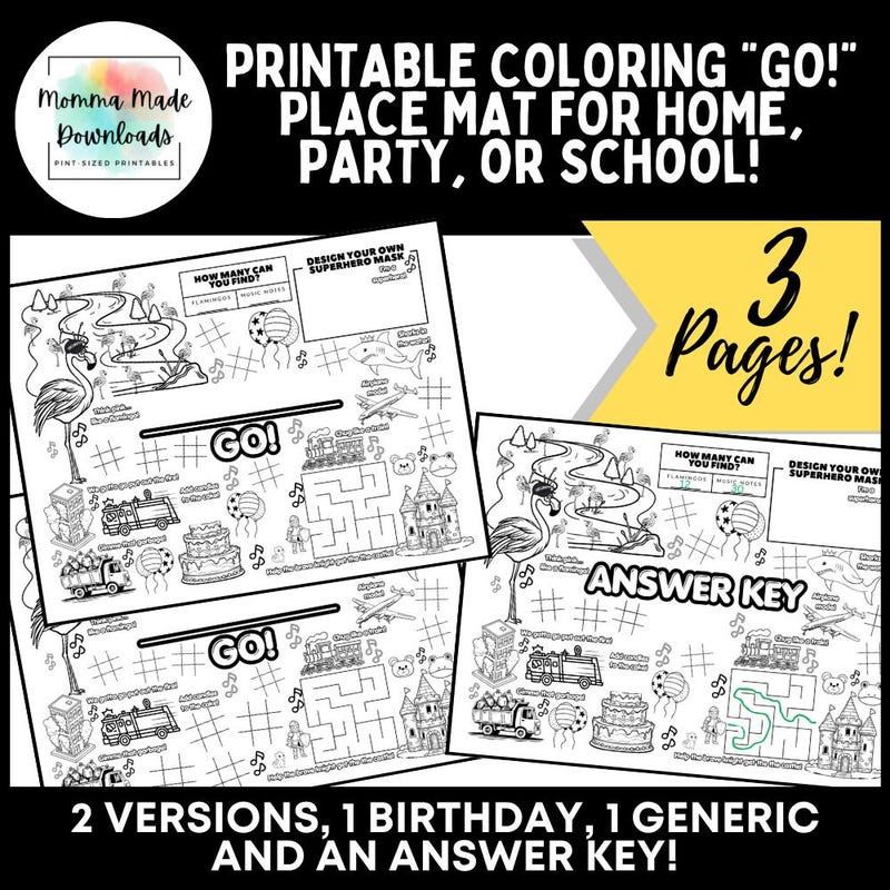 Danny Go Printables - Etsy