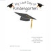 Kindergarten End of School Year Last Day Certificate Handprint Art ...