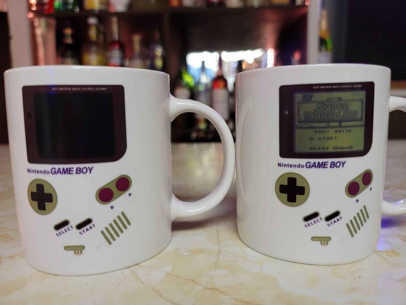 Retro Game Mug, Turns 'on' With Heat LIMITED TIME ITEM - Etsy