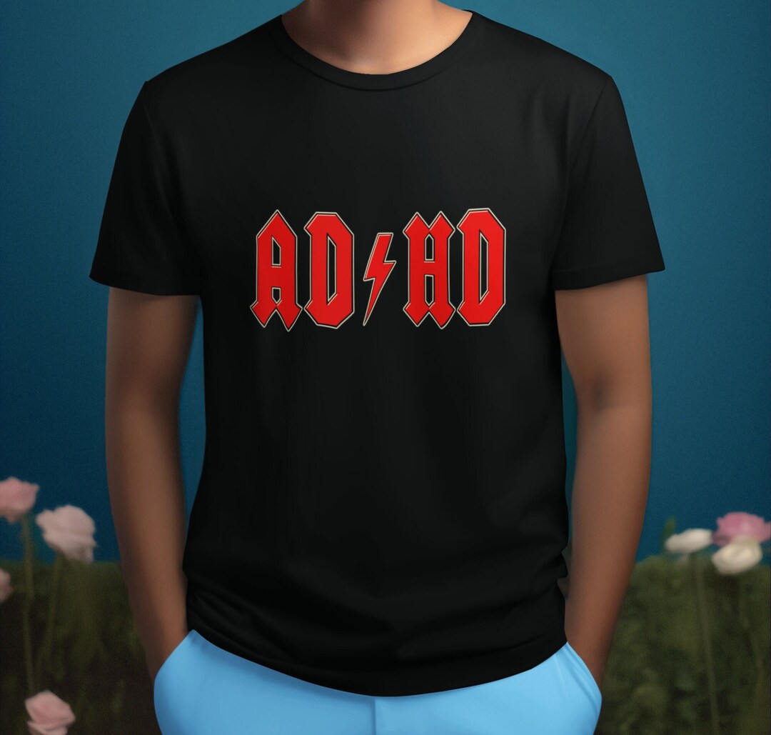 ADHD, ACDC Lookalike, High Energy, Gift for Him, Gift for Her, Rock and ...