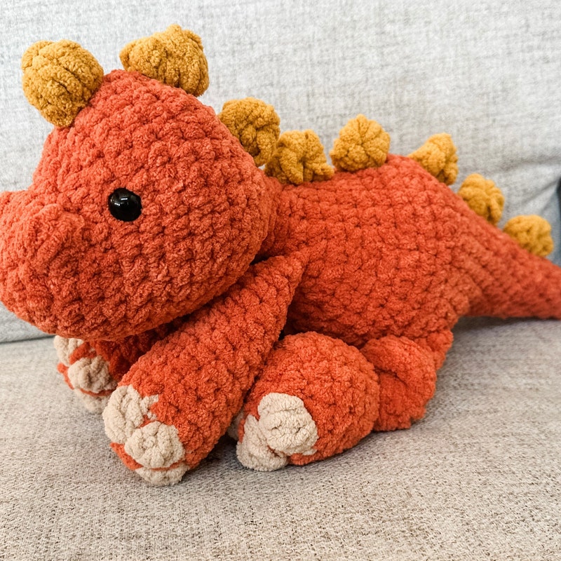 Dinosaur Plushie - Etsy