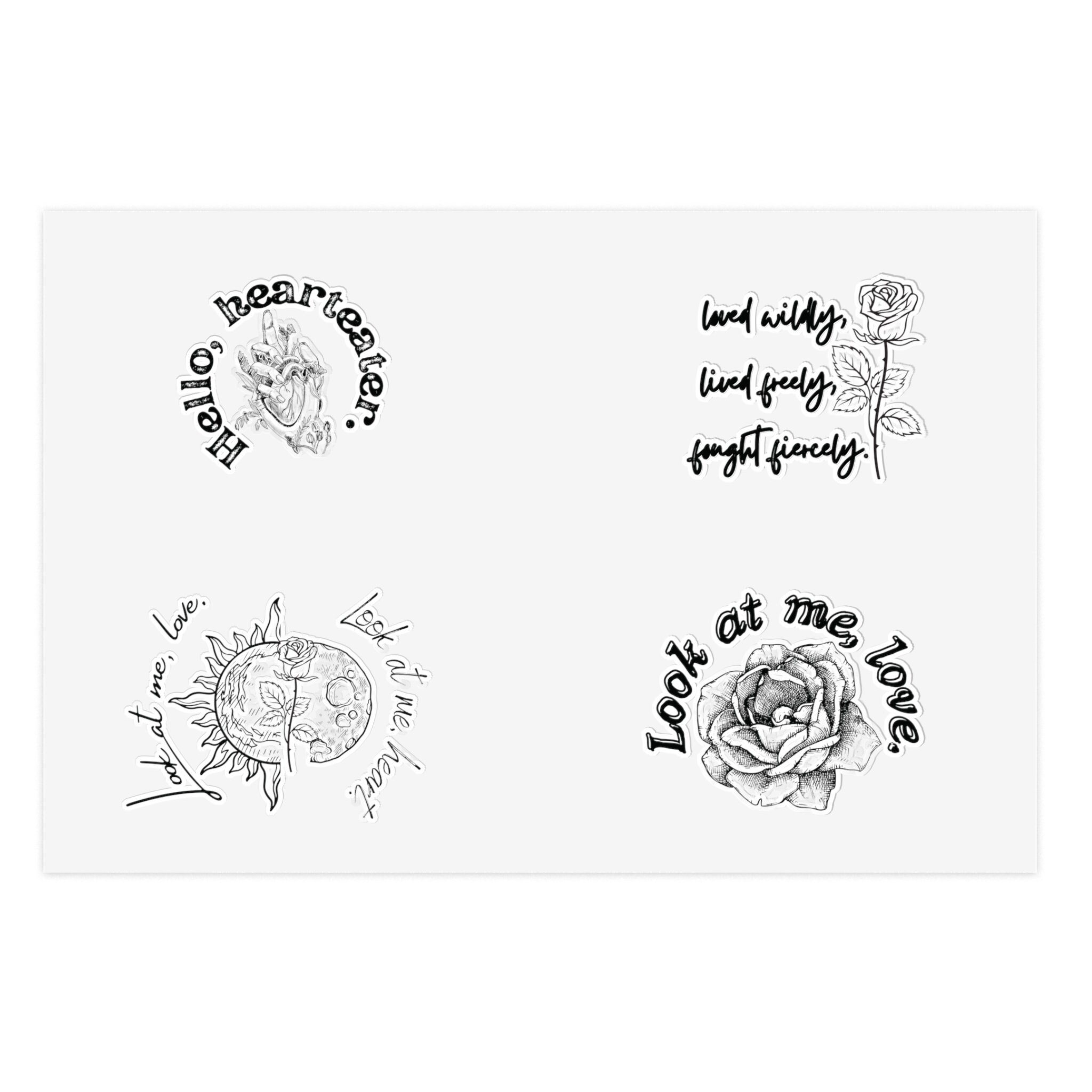 Lightlark Book Bundle Sticker Sheets - Etsy