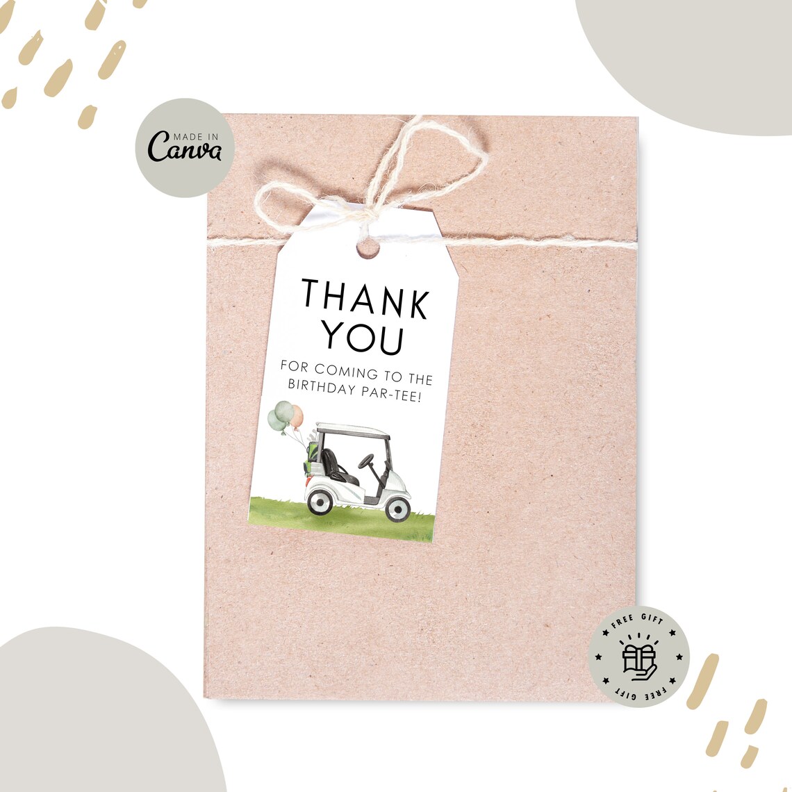 Editable Hole in One Monthly Banner, Hole in One Birthday Party, Golf ...