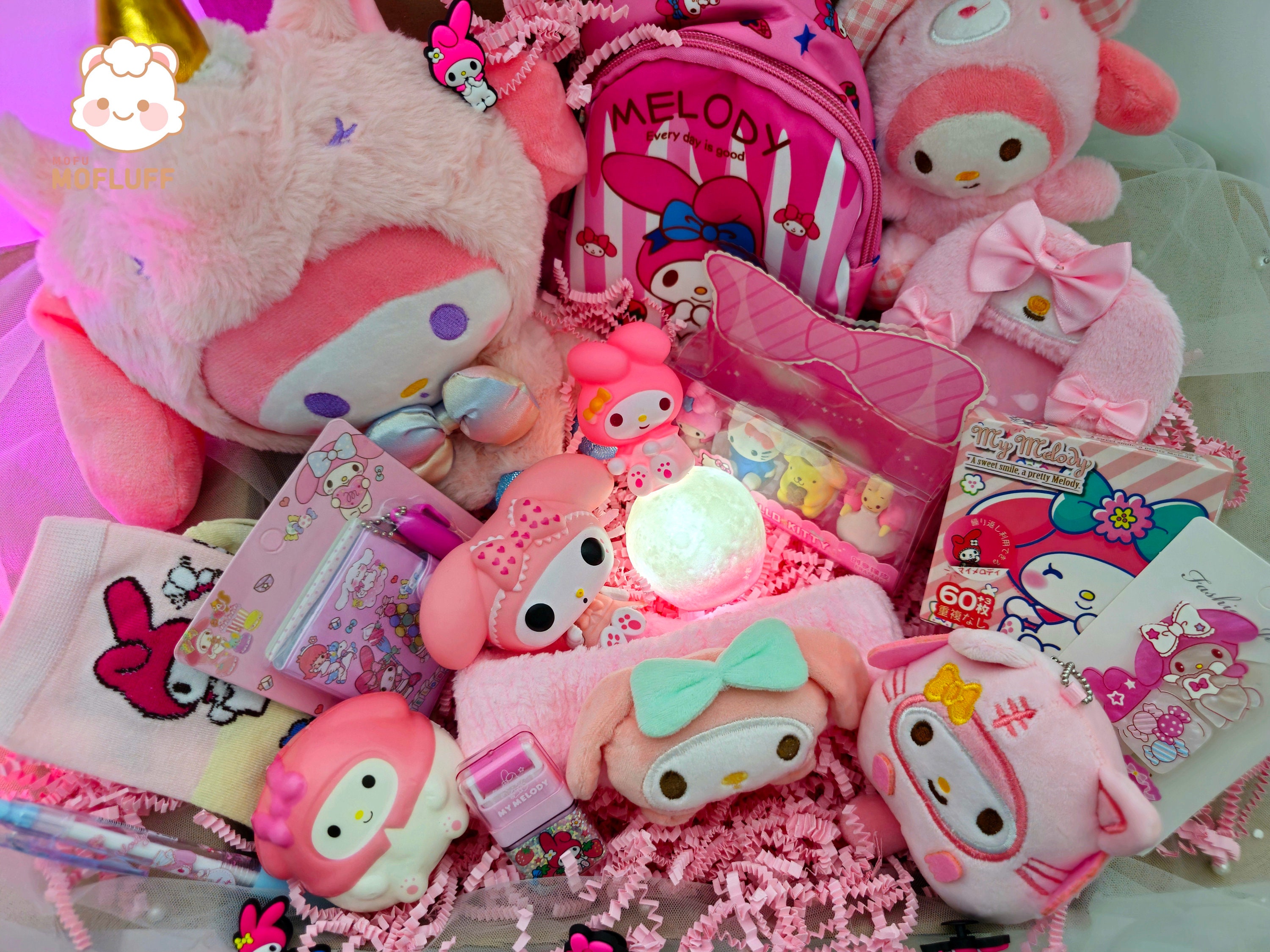 My Melody Cute Kawaii Mystery Box Sanrio Gift Box Stationery Box ...