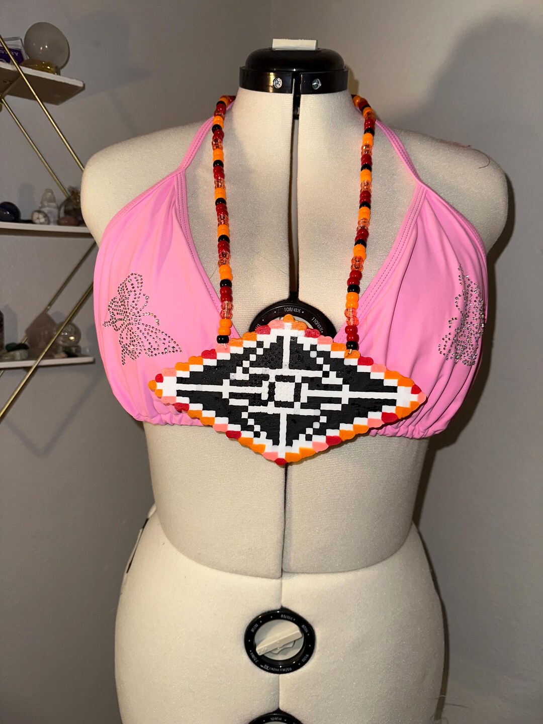 Slander Kandi Perler Necklace - Etsy