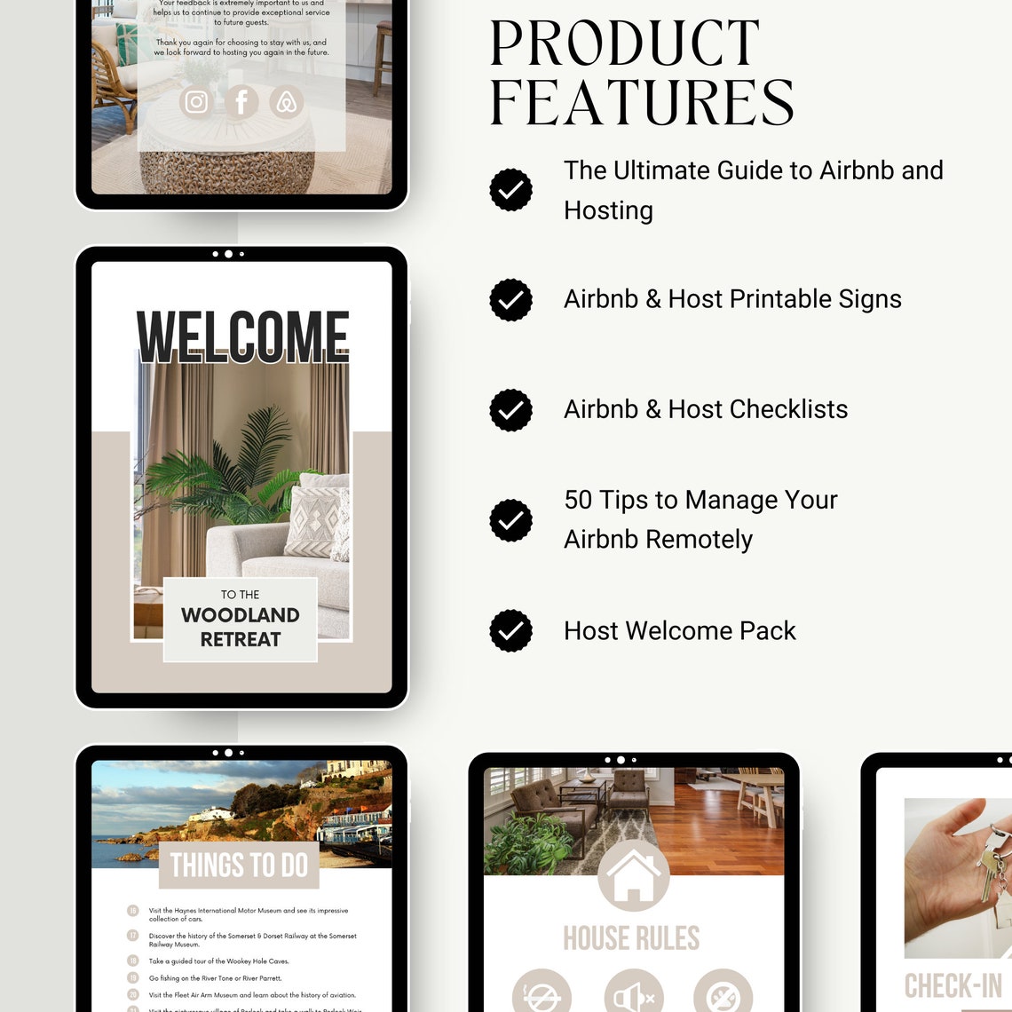 MRR Niche Airbnb & Host Ebook Guide for Master Resell Private Label ...
