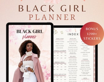 BLACK GIRL Planner 2024 Digital Planner That Girl Planner 2024 Daily ...