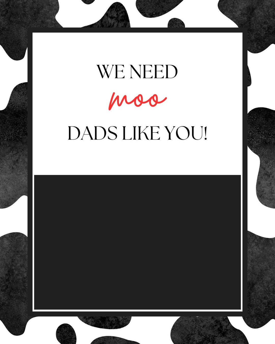 We Need Moo Dads Like You Gift Tag | Birthday Gift Ideas | Tag for Gift ...